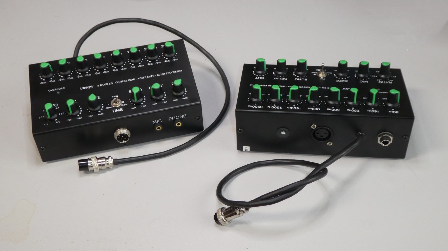 8-Band Mikrofon-Equalizer EQ V.6 von UR6QW – Lutz Electronics, Schweiz