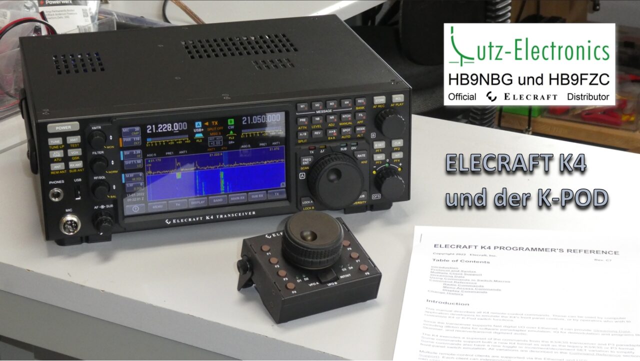 ELECRAFT K4 - Schon bald mit dem High-End-Transceiver auf die Jagd nach ...